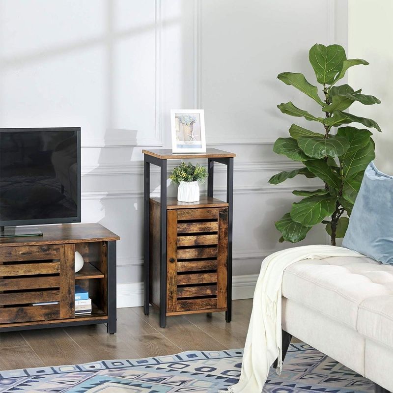 Industrial vintage style storage cabinet